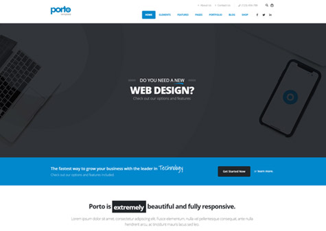 Default Layout | Porto Admin - Responsive HTML5 Template